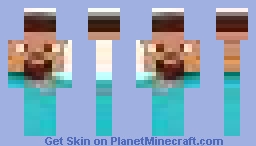 cursed Steve Minecraft Skin