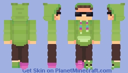 Quig Lime Llamas MCC Minecraft Skin
