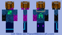 Krima (bucket) Minecraft Skin