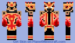 Emperor of Crimson Minecraft Skin