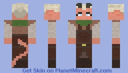 Dammon BG3 Minecraft Skin
