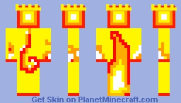 hot head! Minecraft Skin