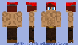 Gym Bro 3 Minecraft Skin