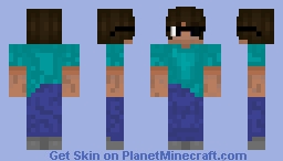 Pro Steve Minecraft Skin
