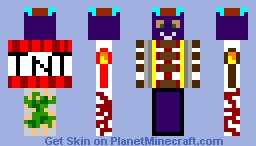 Walking Item man Minecraft Skin