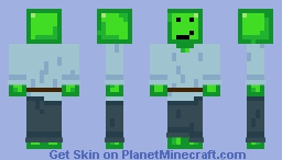 Slime Commoner Minecraft Skin