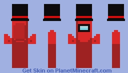 among us(with hat) Minecraft Skin