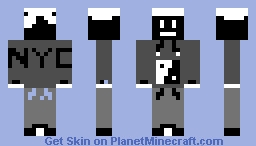 Yin yan Minecraft Skin
