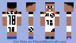 Jamie Leweling (Germany/Nations League) Minecraft Skin