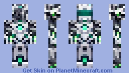 futuristic skin 2 Minecraft Skin