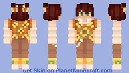 VelvetIsCake Golden Gorillas BlockWars Minecraft Skin
