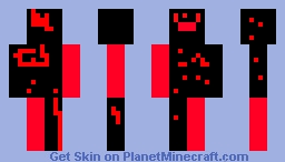 red odd Minecraft Skin