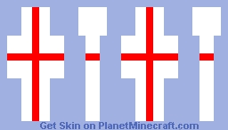 England Flag Skin Minecraft Skin