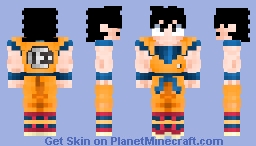 Goku Minecraft Skin