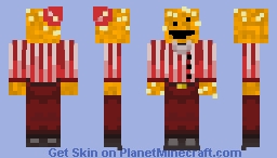 Pablo the Popcorn Guy Minecraft Skin