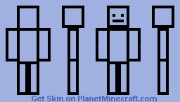 Transparent skin Minecraft Skin