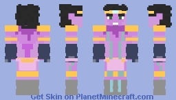Star Platinum: The World (JJBA: Part 6 Stone Ocean Minecraft Skin