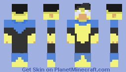 powerplex (angry/damaged) Minecraft Skin