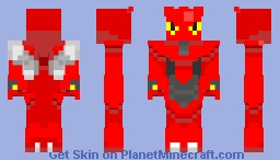 Scizor (Second prototype) Minecraft Skin