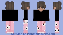 Hello kitty guy Minecraft Skin