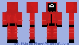 Squid Game - triangle (Steve) Minecraft Skin