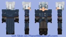 Medieval Blue Soldier Minecraft Skin