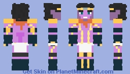 Star Platinum (JJBA: Part 3 Stardust Crusaders) Minecraft Skin