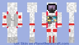 Space Astronaut Minecraft Skin