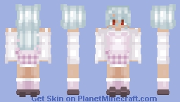 Mizu (mizuki) (oc cat form) Minecraft Skin