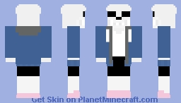 Sans (Threatening) Minecraft Skin