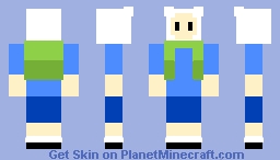 finn Minecraft Skin