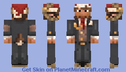 Classy Christmas Schlatt Minecraft Skin