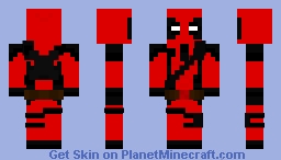Deadpool Minecraft Skin