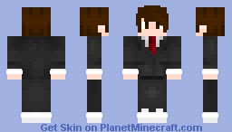 Boy Suit Minecraft Skin