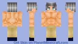 Muscular man Minecraft Skin