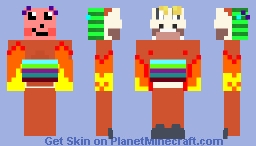 fuecocomelon Minecraft Skin