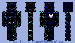moonlit pattern Minecraft Skin