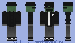 coffin pepe Minecraft Skin