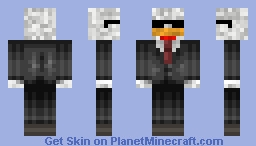 pollo figo agente segreto Minecraft Skin