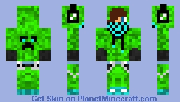 Green Pro Skin Minecraft Skin