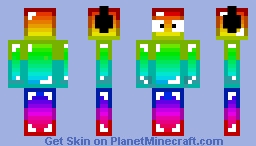 Raindbow gamer Minecraft Skin