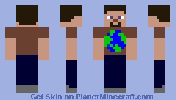 Planet minecraft skin! Minecraft Skin