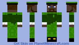 Black Elf Minecraft Skin