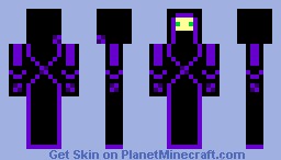 purple assassin Minecraft Skin