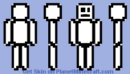 poke face Minecraft Skin