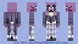 Pocketcat Daan / Fear & Hunger 2: Termina Minecraft Skin