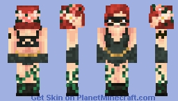 Poison Ivy (on Bats' Side) Minecraft Skin