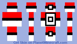 Pokéball Person Minecraft Skin