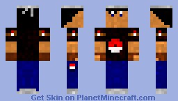 Pokemon dude Minecraft Skin