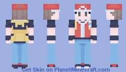 Red (Pokémon) Minecraft Skin